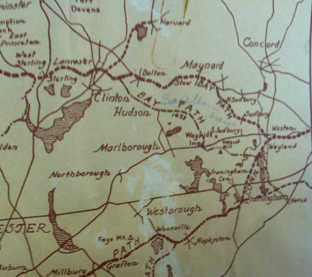 Old Bay Road or Path(s) - Nashaway Trail Alpacas